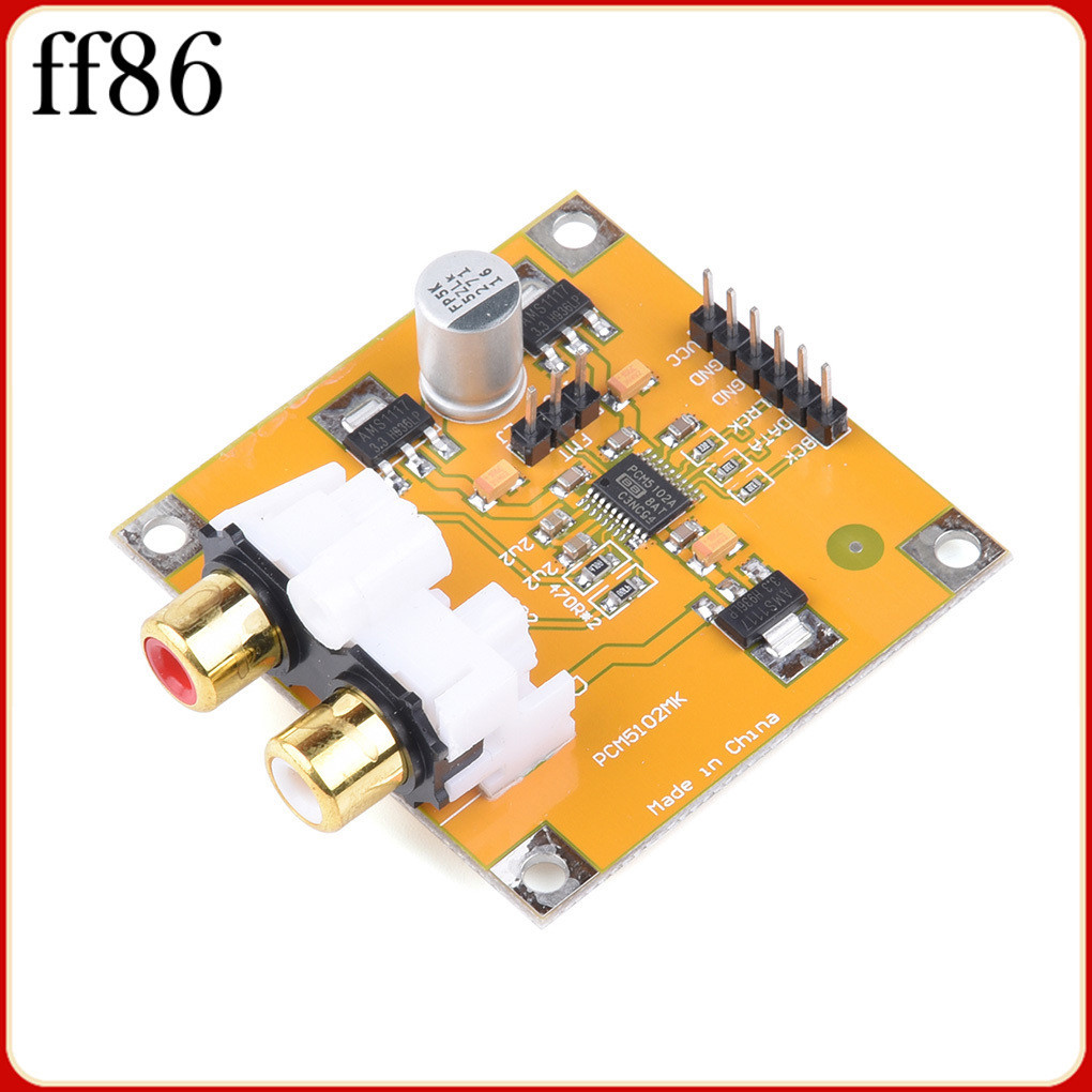 PCM5102A DAC Decoder Board I2S Player Audio I2S/Left Input Decoding ...