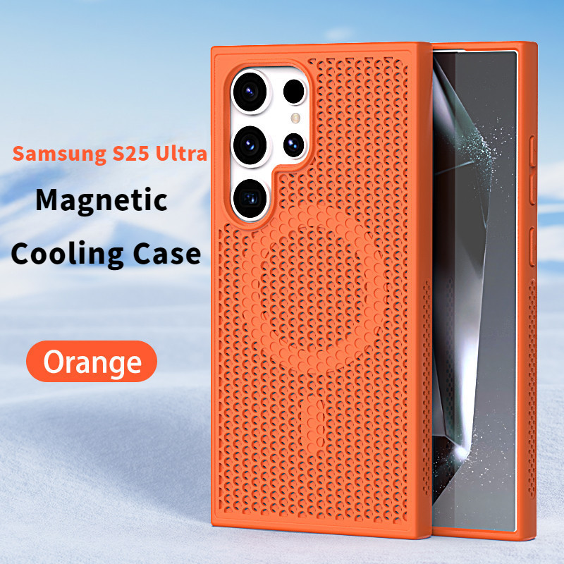 Magnetic Cooling Case For Samsung Galaxy S25 Ultra/S24 Ultra/S23 Ultra ...