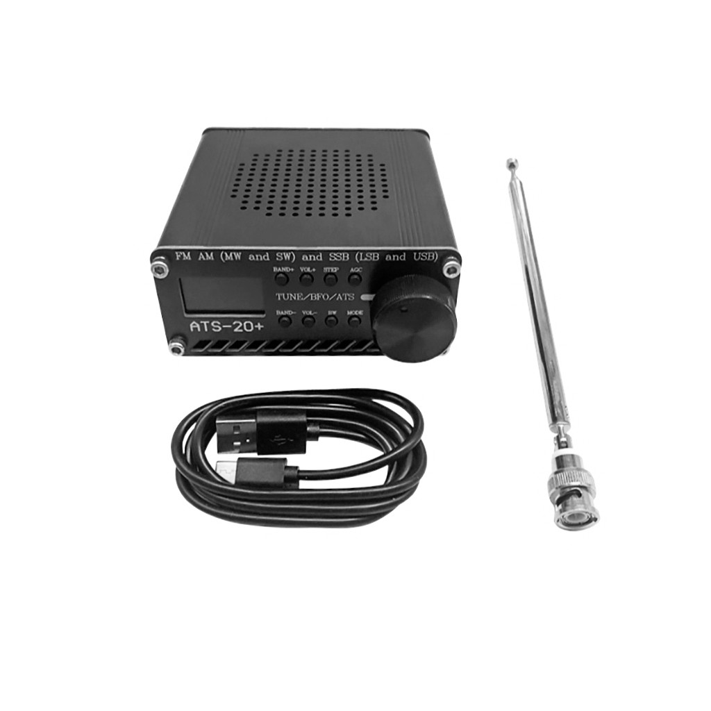 ATS-20+ plus Multiband Radio si4732 FM AM MW SW SSB LSB USB Charging ...