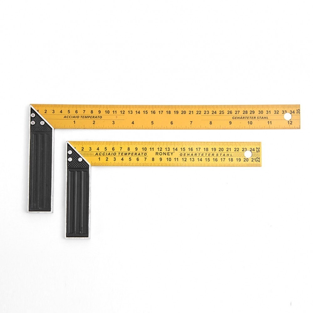 Square Ruler Ruler Stainless Steel Tool Woodworking Angle Carpenter ...