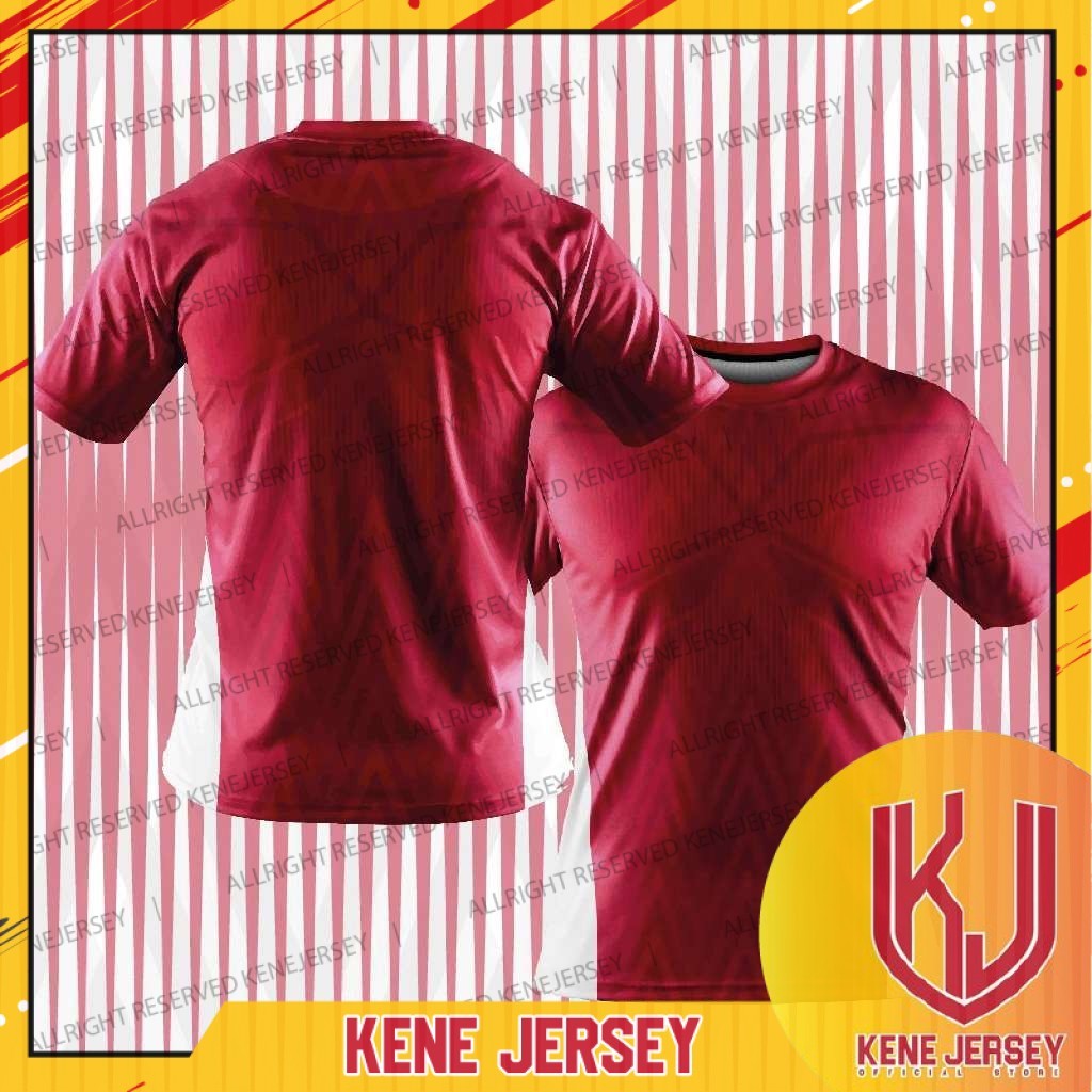 BAJU FAZZ V207 - KENE JERSEY SUKAN MSSM MSSD MSSS RED WHITE SPORTWEAR EXCLUSIVE CV2 | Shopee ...