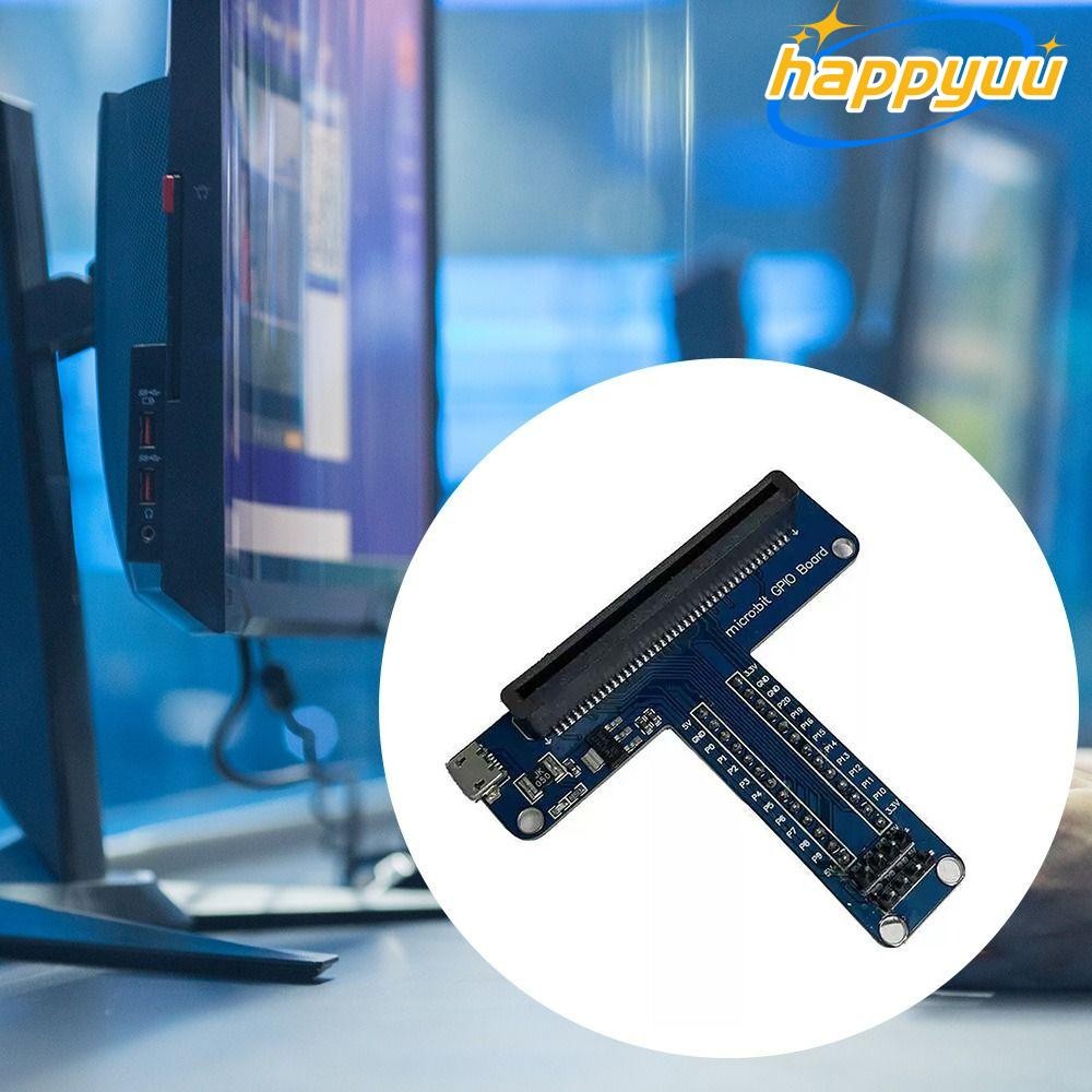 HAPPYUU Breadboard Adapter, T-Type DIY Development Board, Universal BBC Microbit Python Microbit ...