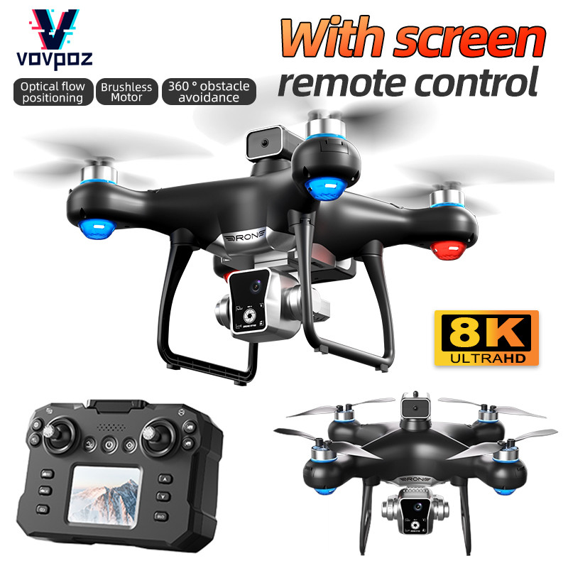 KY102 RC With Screen HD Professional 8K drone Dual Camera WIFI FPV ...