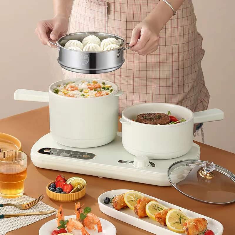 [Visualized Glass Lid] Electric Cooking Pot Student Pot Dormitory ...