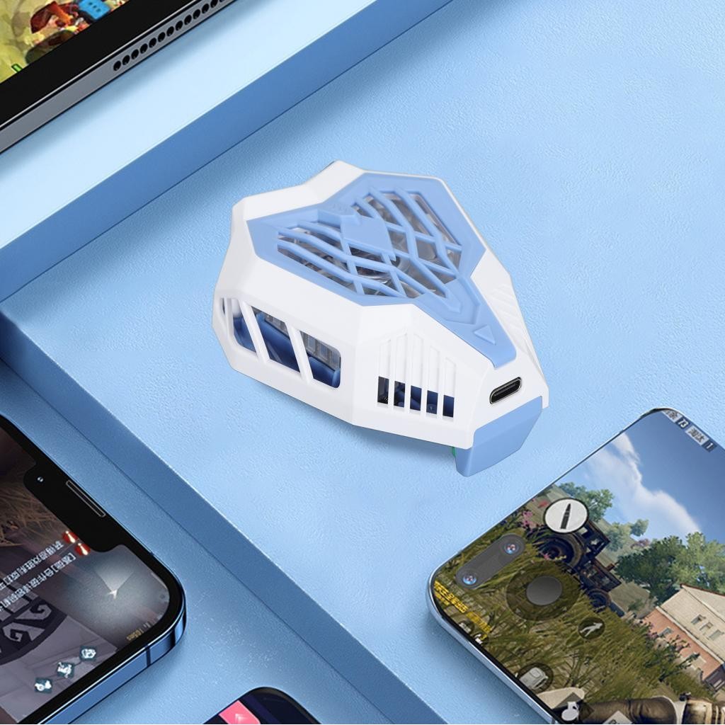 Nearbeauty Phone Cooler 2 Fan Speeds Solid State Cooling Mobile for ...