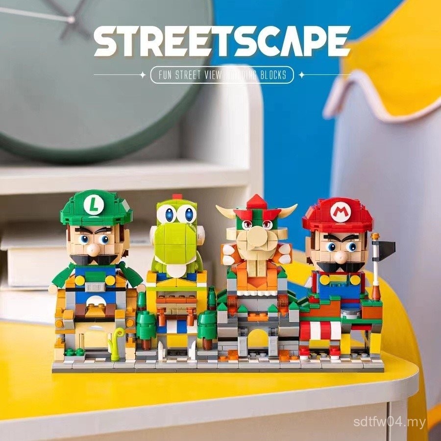 Mario Building Blocks Compatible Lego Minions Super Mario Plants vs ...