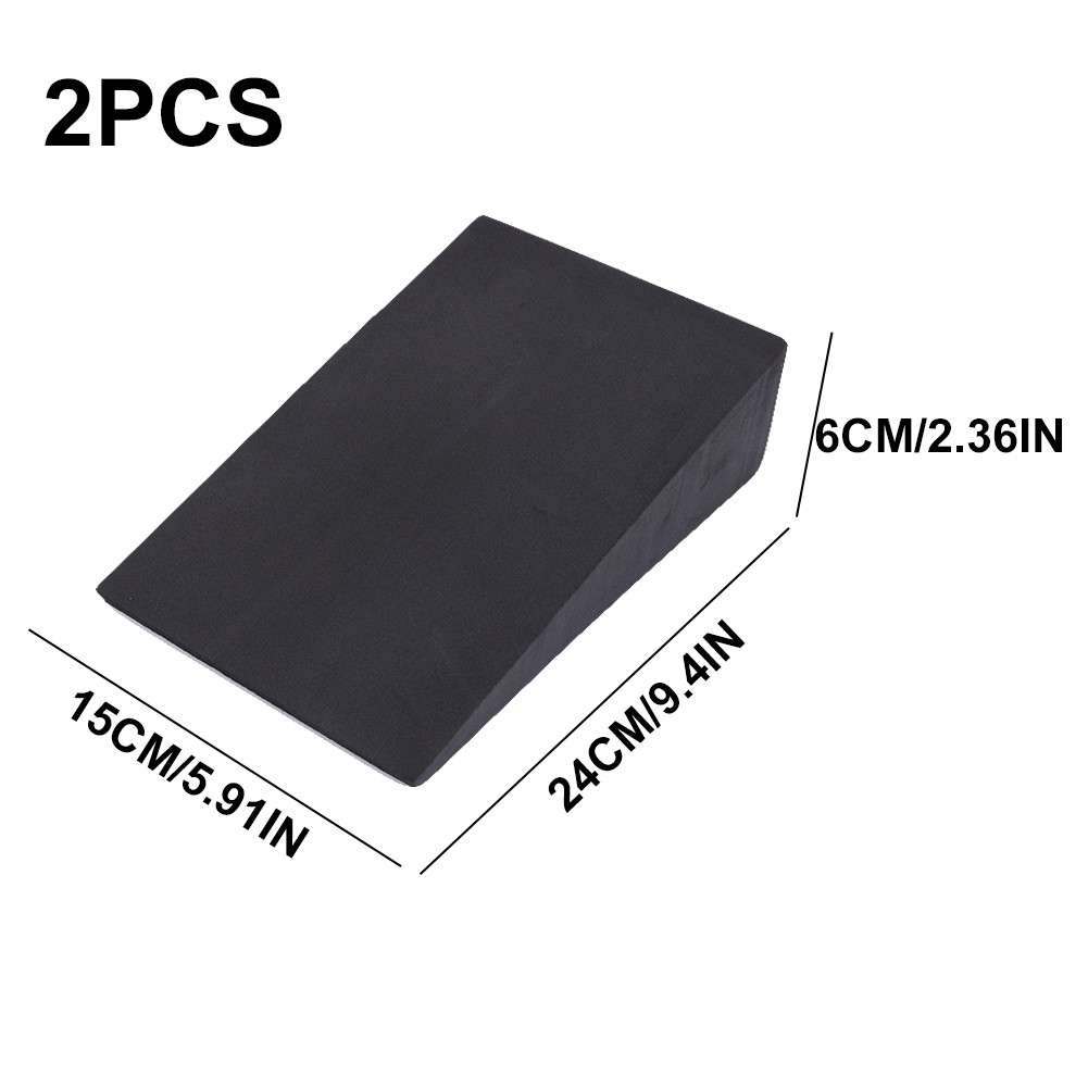 Calf Raise Block Yoga Wedge Blocks Non-Slip Calf Stretcher for Pushup ...