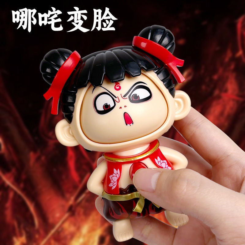 Nezha face change toy Nezha demon child making trouble in th ...