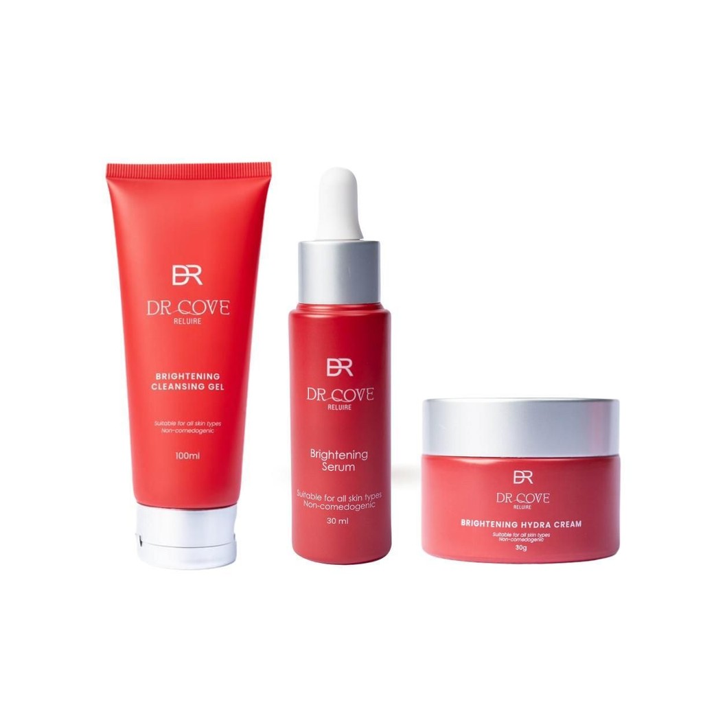 DR COVE RELUIRE ( CLEANSER + 30ML SERUM + RED MOISTURIZER 30G ...