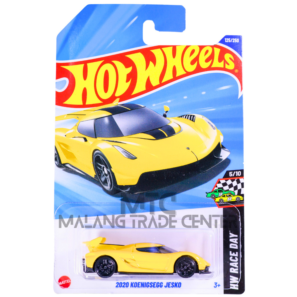 Hot Wheels 2020 Koenigsegg Jesko Yellow E 2025 | Shopee Malaysia