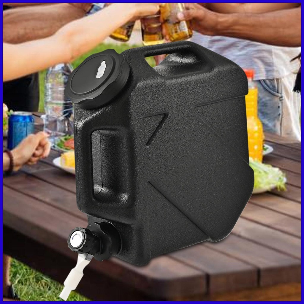Camping Water Container with Spigot 10L Water Storage Tank with Faucet ...
