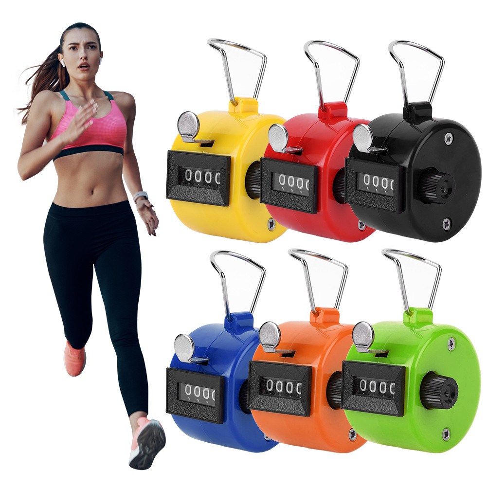 Handheld Tally Counter 4-Digit Number Count Clicker Counter Number ...