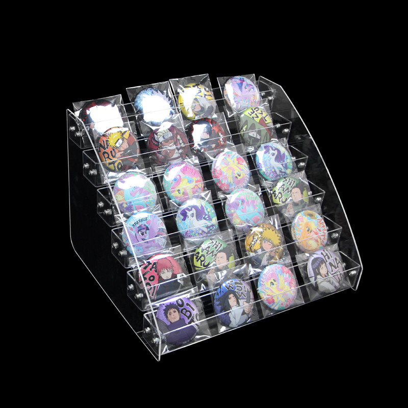 Display Cabinet Acrylic Animation Peripheral Badge Display Stand Step ...