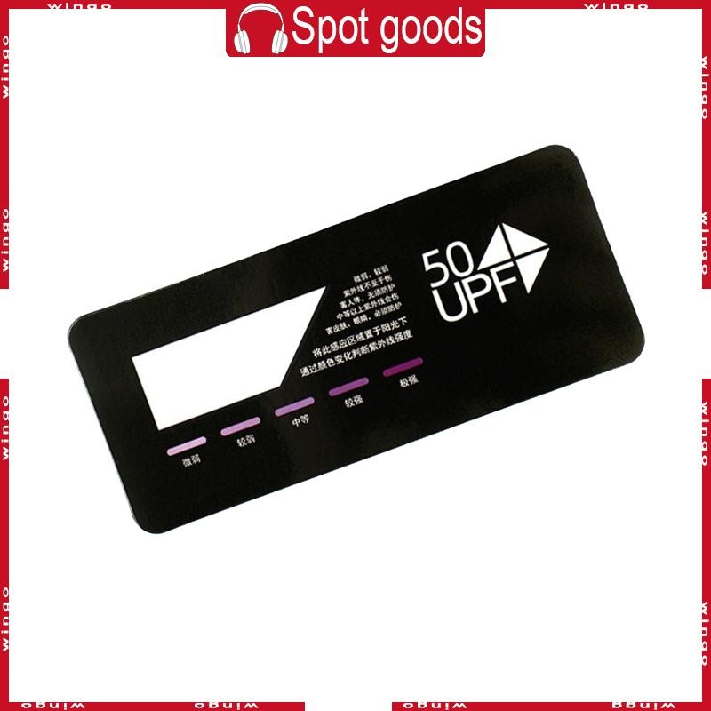 WIN UV Test Sensor UV Test Strips UV Card Indicator UV Tester for ...