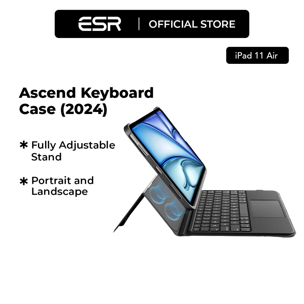 ESR Ascend Keyboard Casing for iPad Air 11/13 Air 10.9 & Pro 11/13 iPad ...