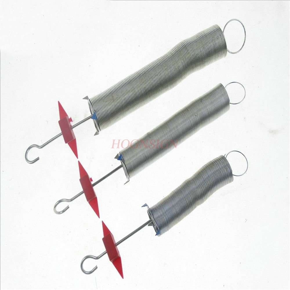 3pcs Junior high school Spiral spring set 0.5N, 1N, 2N Physical experiment equipment Teaching ...