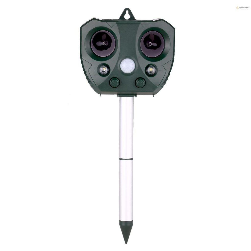 Solar Ultrasonic Repeller Waterproof Outdoor Pest Animal Expeller with ...