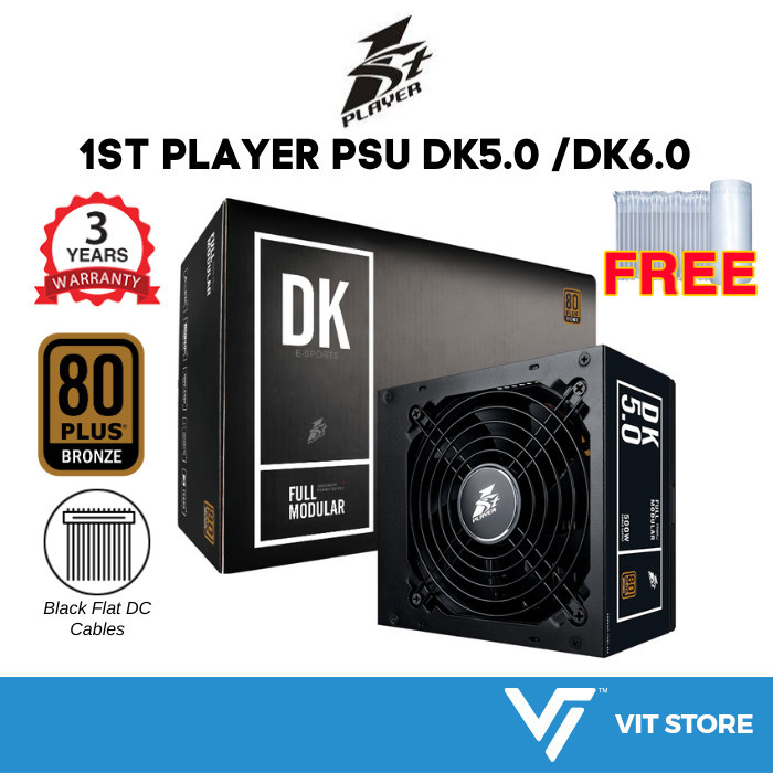 PSU Gaming Pemain Pertama DK 5.0 500W \ DK6.0 600W | Komputer PC ...