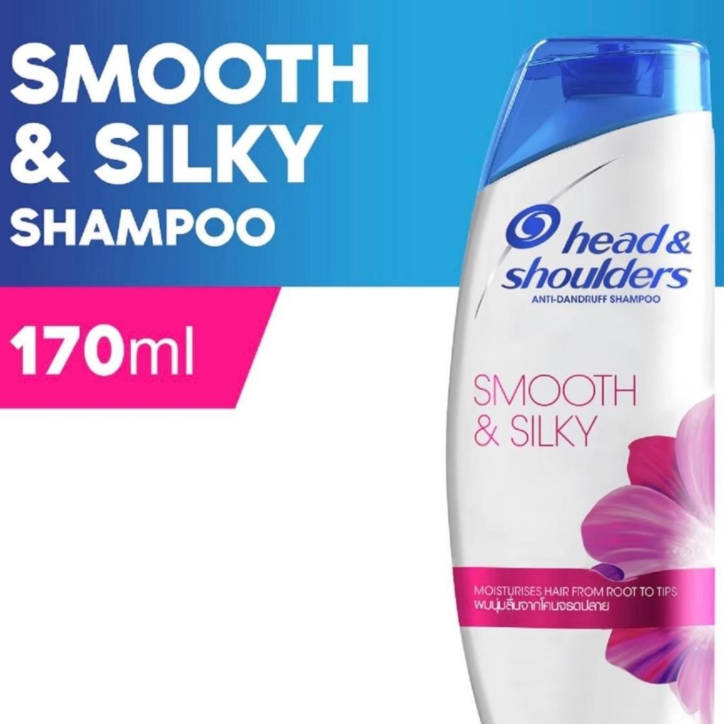 Head & Shoulder Smooth and Silky Shampoo (170ml) | Shopee Malaysia