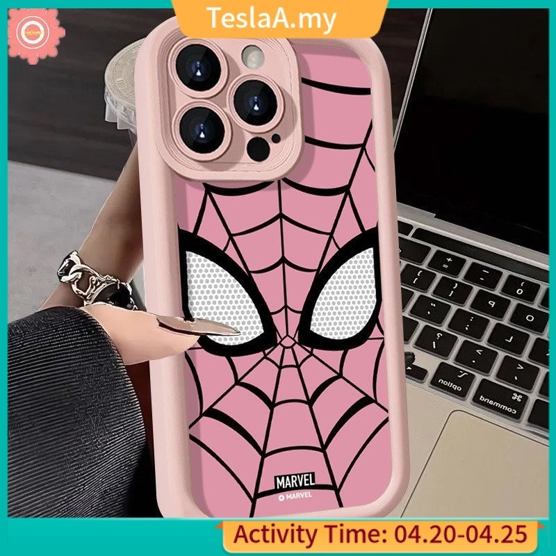 Trendy Brand Marvel Cool Pink Spider-Man Case Compatible for IPhone 11 ...