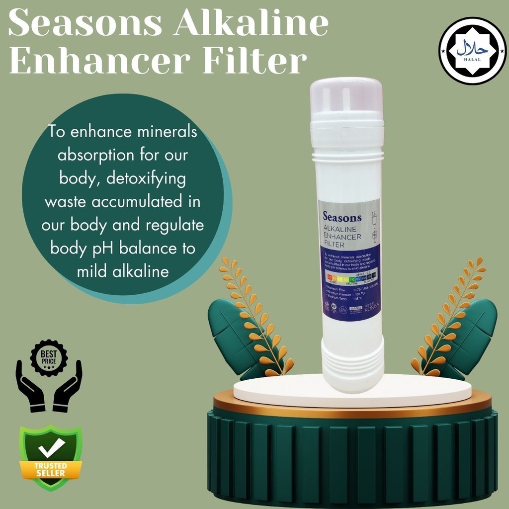 10” U Type Alkaline Halal Water Filter Cartridge | Shopee Malaysia