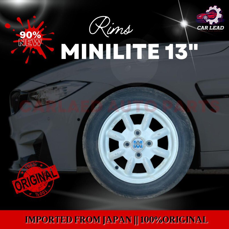 🇯🇵🇯🇵ORIGINAL MINILITE RIM 13 INCH FROM JAPAN | Shopee Malaysia