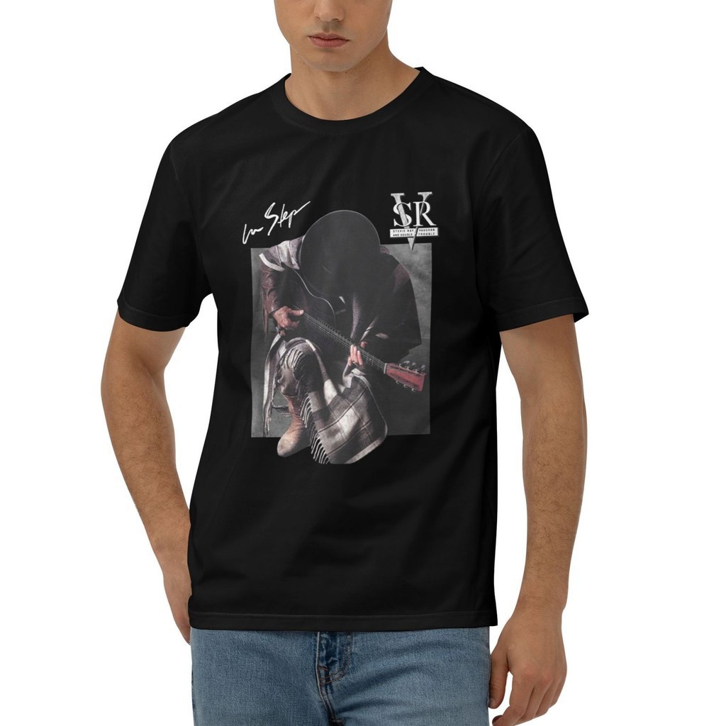 Stevie Ray Vaughan Double Trouble In Step Album Cover Art Hot Print ...