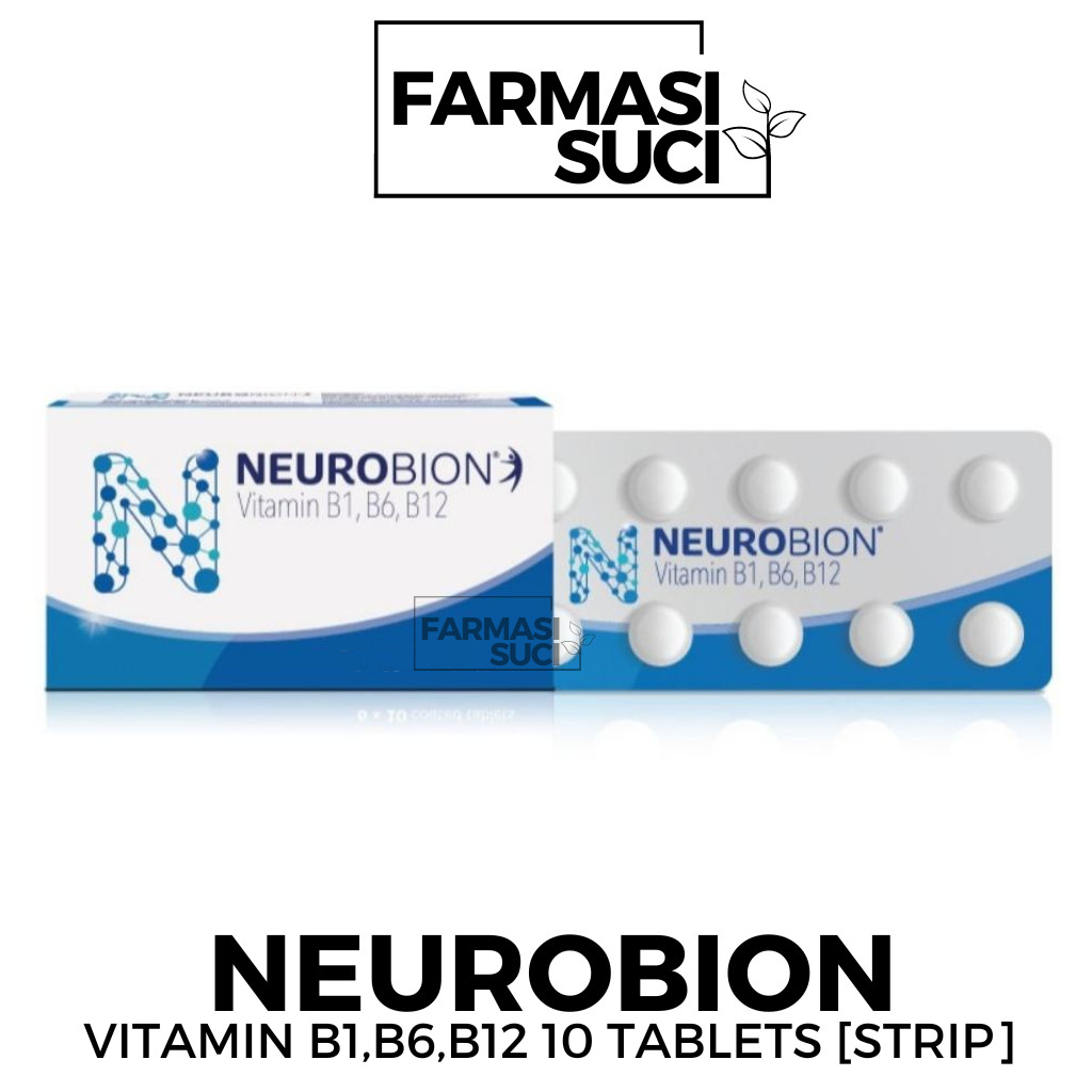 Neurobion Vitamin B1, B6, B12 10 Tablets [STRIP] | Shopee Malaysia