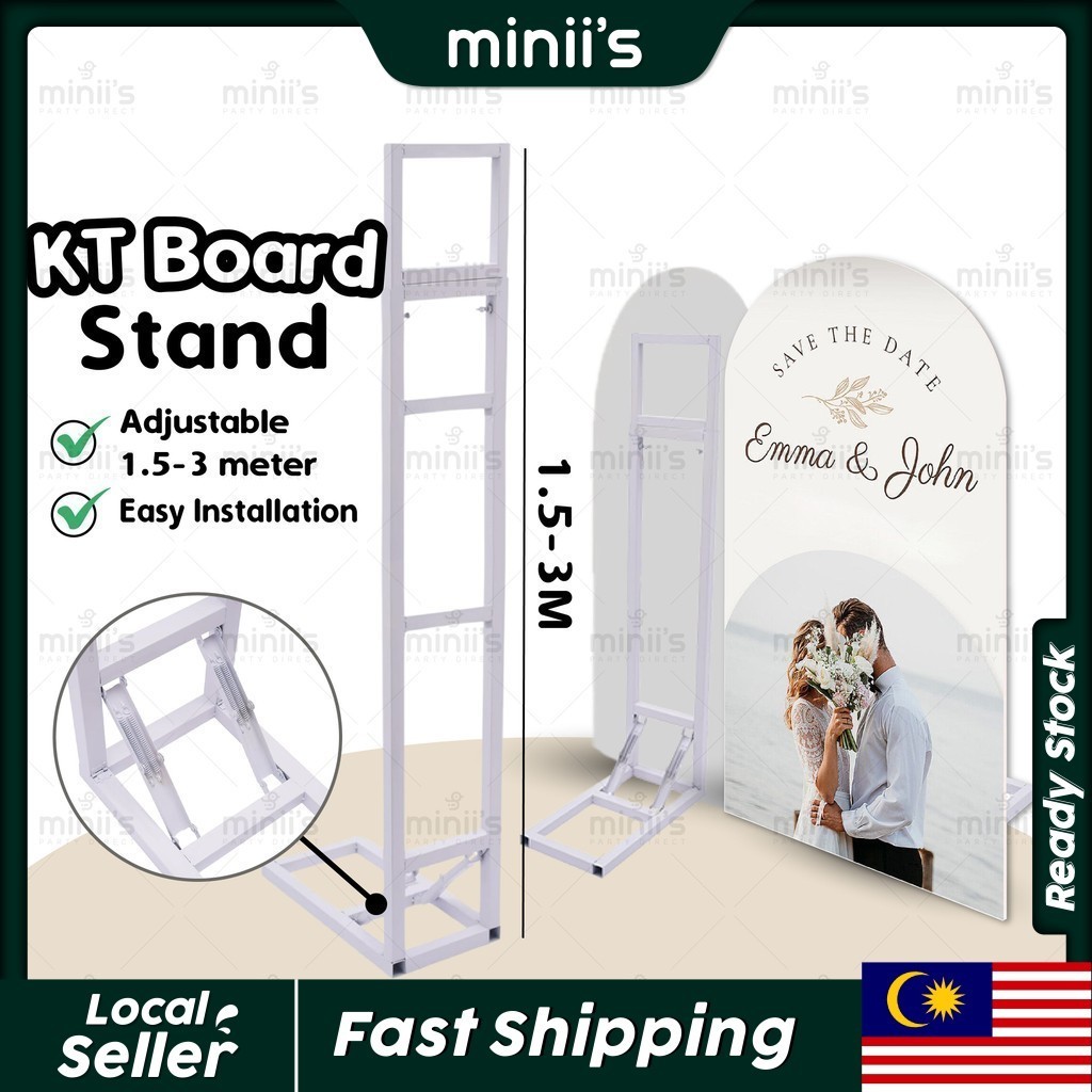 MINIIS KT Board Stand Adjustable Stand KT Board Backdrop Support Stand ...