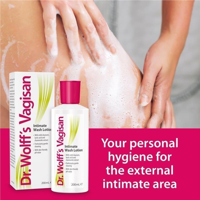 Dr.Wolffs Vagisan Moisturizing Intimate Feminine Wash Lotion ( 200ml ) (ready stock) | Shopee ...
