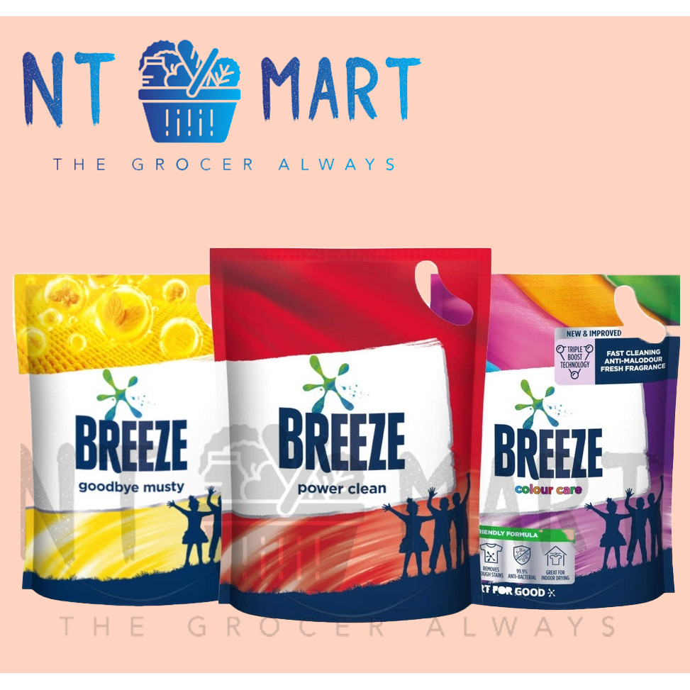 Breeze Detergent Liquid Refill (3.2KG) - 4 Variants | Shopee Malaysia
