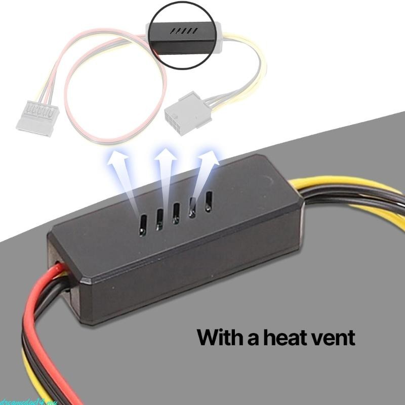 dreamedge14 Durable 8PIN to Hard Disk Power Adapter Cable 12V To Cable ...