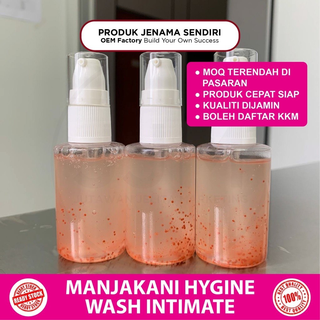 [JELITAEMAS OEM ] 200ML FEMININE WASH JENAMA SENDIRI PENCUCI/PEMBERSIH ...
