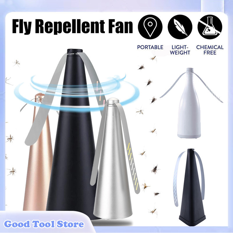 Portable USB Fly Catcher Automatic Mosquito Repellent Fan Fly Trap ...