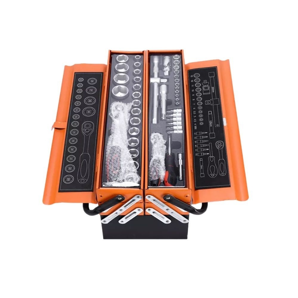 85PCS Heavy Duty Tools Box Full Set Metal Tool Box Set Tool Box Kotak ...