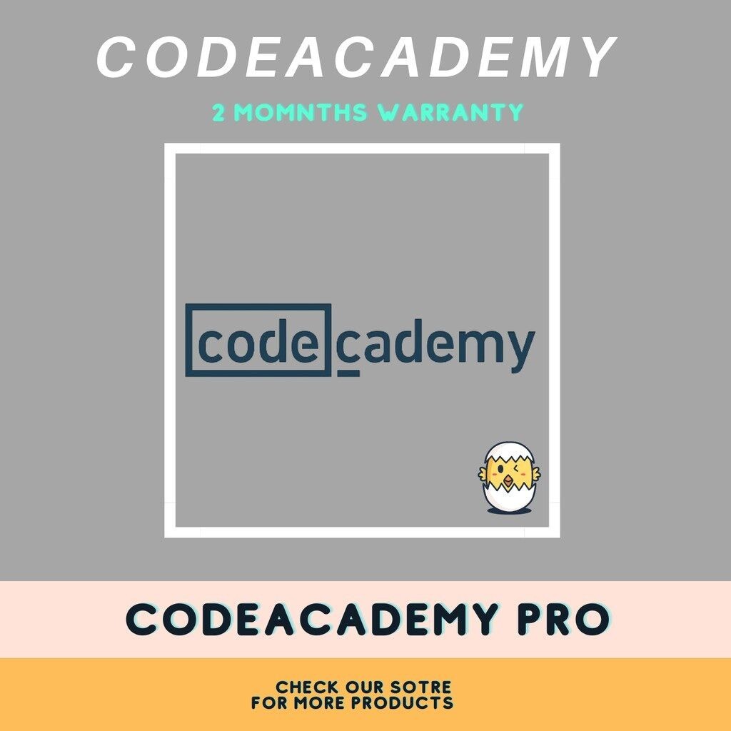 CodeAcademy Pro Account (2 Months Warranty) | Shopee Malaysia