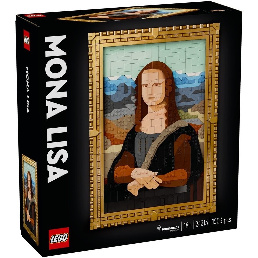 LEGO 31213 ART Mona Lisa Building Set (1505 Pieces) | Shopee Malaysia