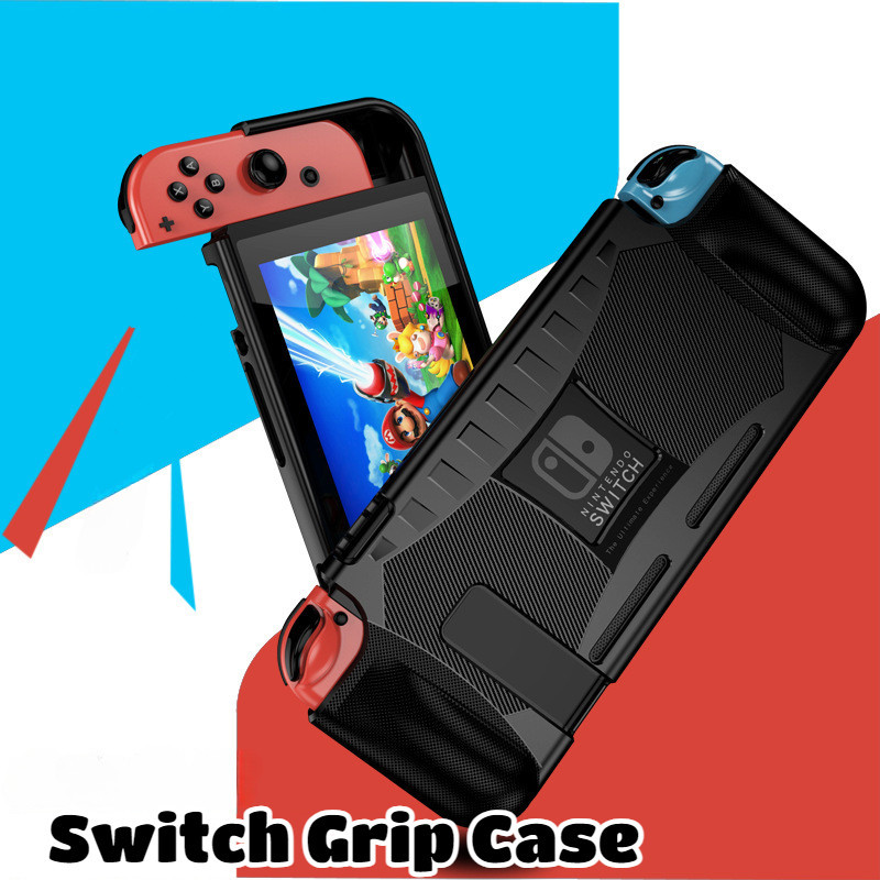 Switch Grip Case Premium TPU for Nintendo Switch V1/ V2 Ergonomic Grip ...