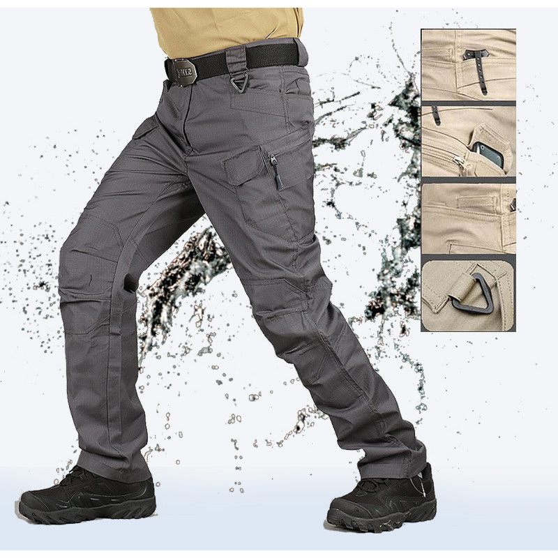 Men'S Trousers Consul Ix7 Tactical Pants Multi-Pocket Quick-Dry Casual ...