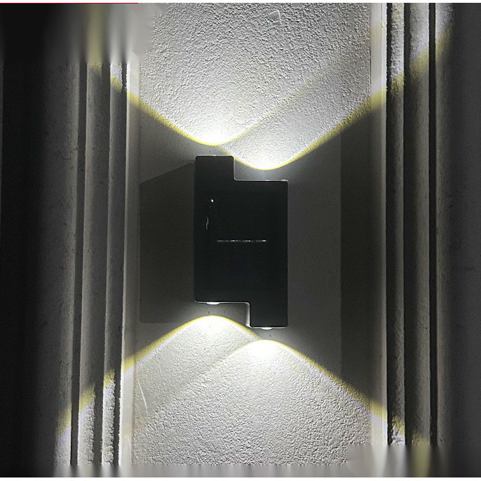 Led Solar Wall Light Villa Wall Washing Light New Z-Shape Rainproof ...