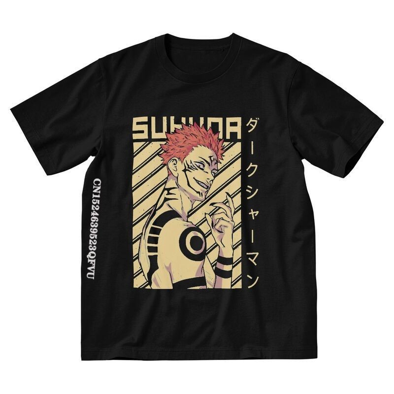 Jujutsu Kaisen Tshirts Men Tshirt Emo Clothes Gojo Satoru Yuji Itadori ...