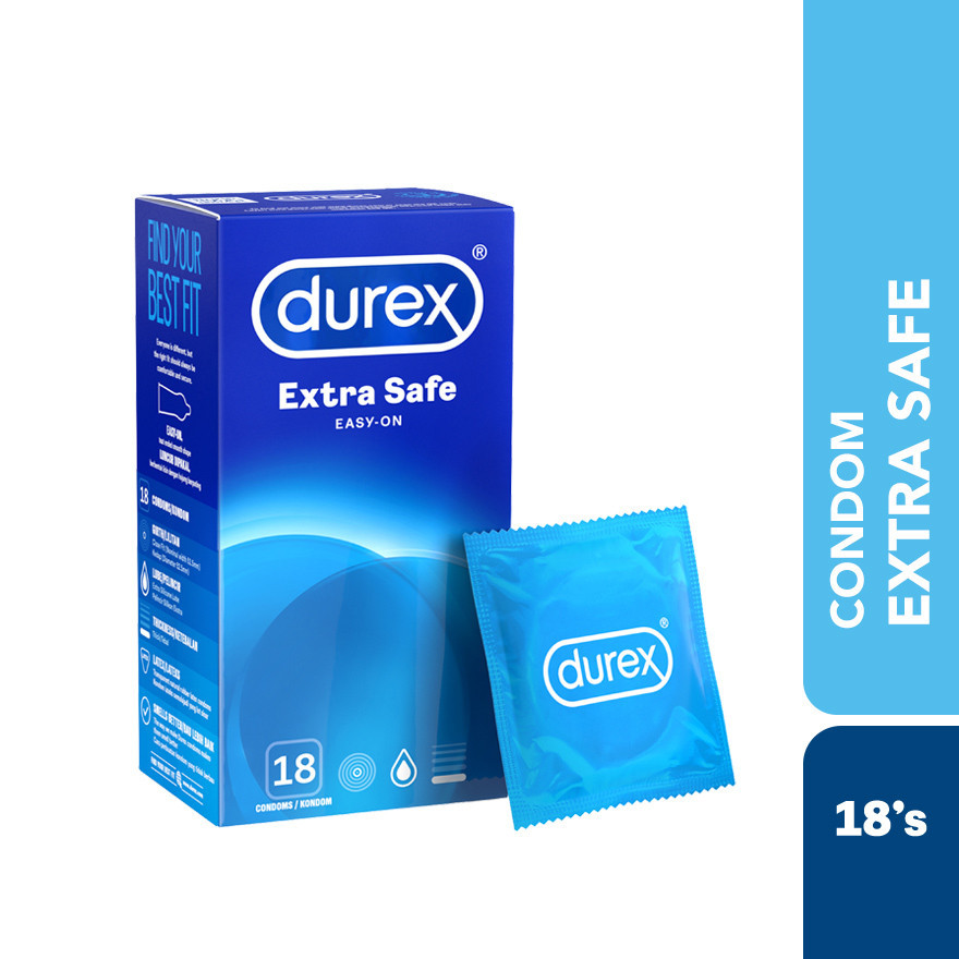 DUREX Condom Extra Safe Easy-On 18s | Shopee Malaysia