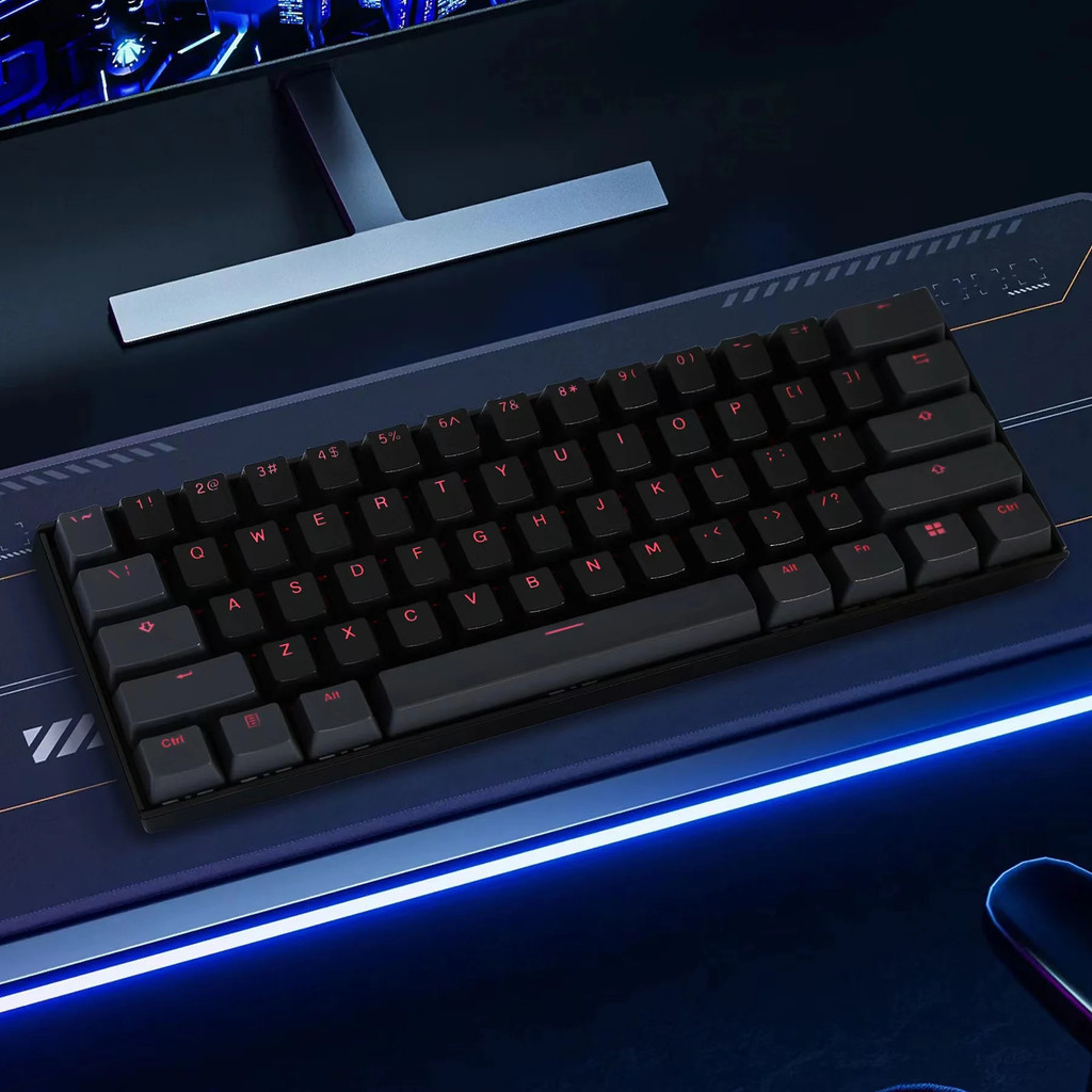 Grey Black Translucent Keyboard Set 105 keys Profile Custom PBT Keycaps ...