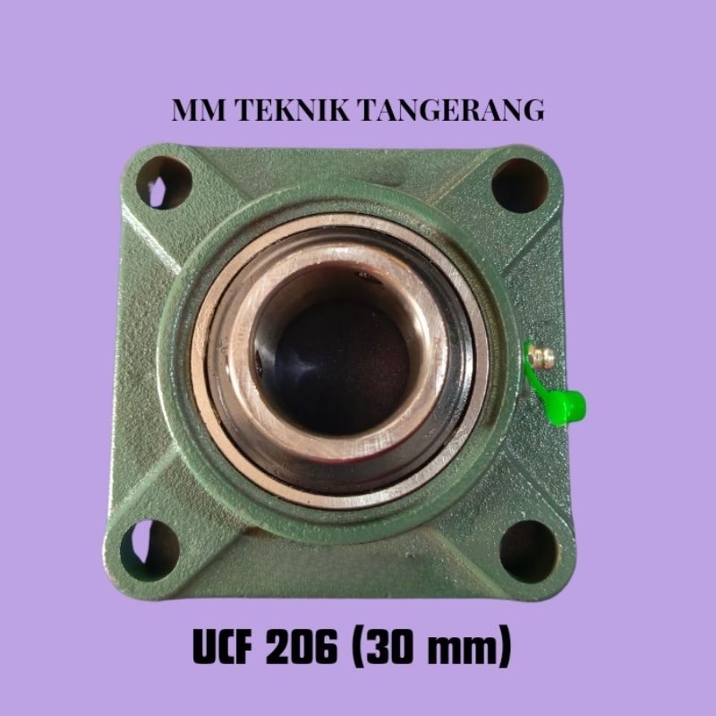 Pillow block UCF 206 Bearing Omega Bearing Sitting Axle 30mm Original Asb Nis Nkn Laker | Shopee ...