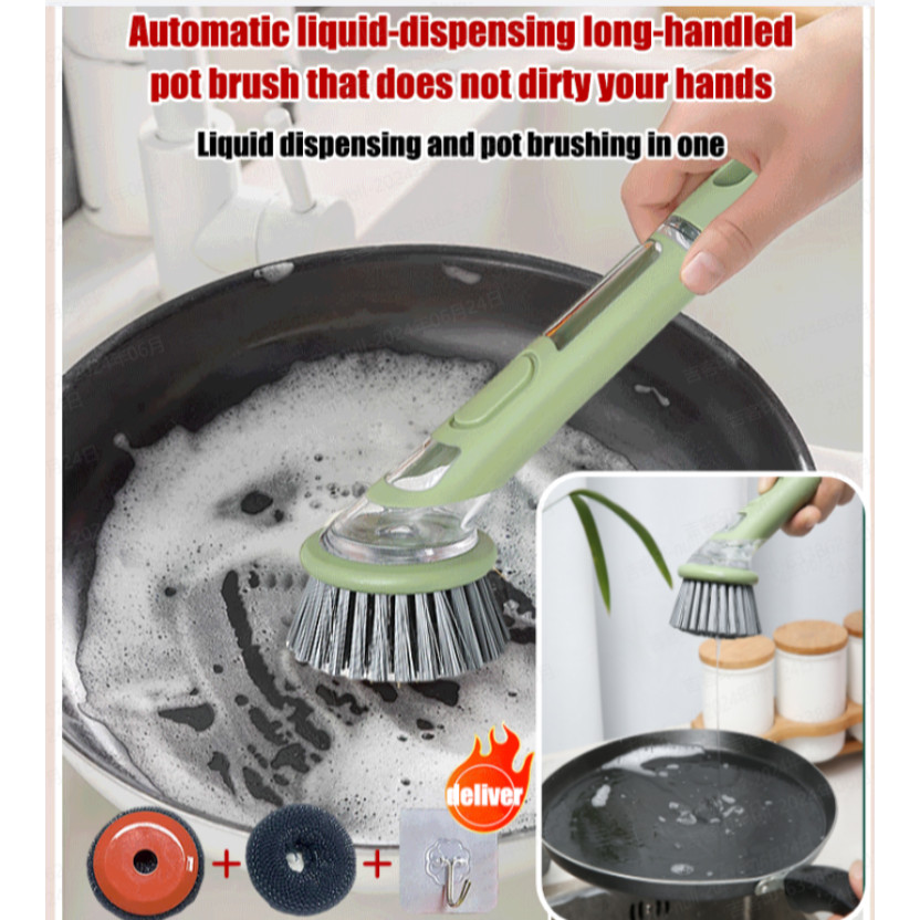 HOT SALE [No Dirty Hands]Automatic Liquid Dispensing Long-handled Pot ...