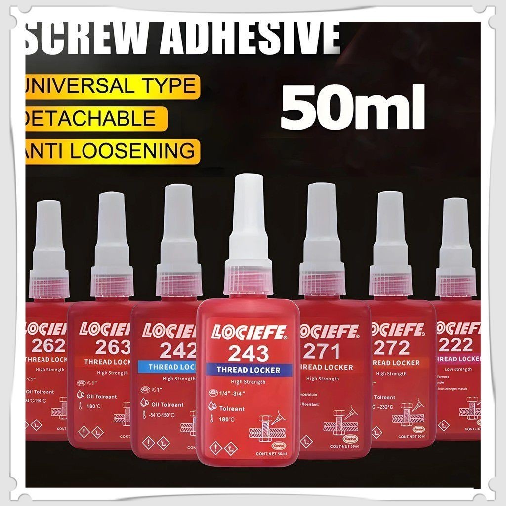 50ml Screw Glue Yonggu Loctite Full Range Of Thread Lockers 243/222/242/272 Anaerobic Glue Anti ...