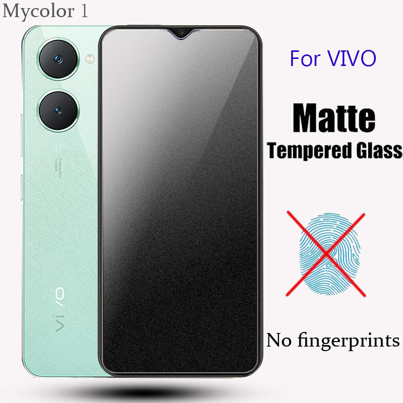 Matte Tempered Glass Screen Protector For VIVO Y39 Y29 Y04 Y100 Y19s Y28 Y28s Y27s Y18 Y18s Y18e ...