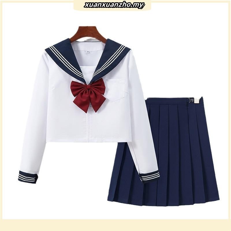 Sailor SuitJapanese Korean Jk Uniform Shirt Basic Class Uniform School ...