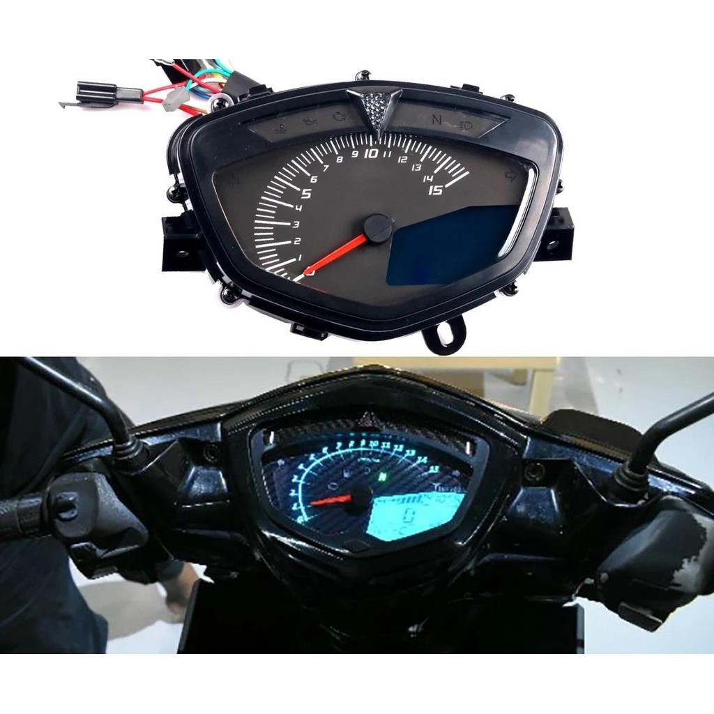 Yamaha LC135 V1 EX5 LED LCD Digital Speedometer Tachometer Meter UMA ...