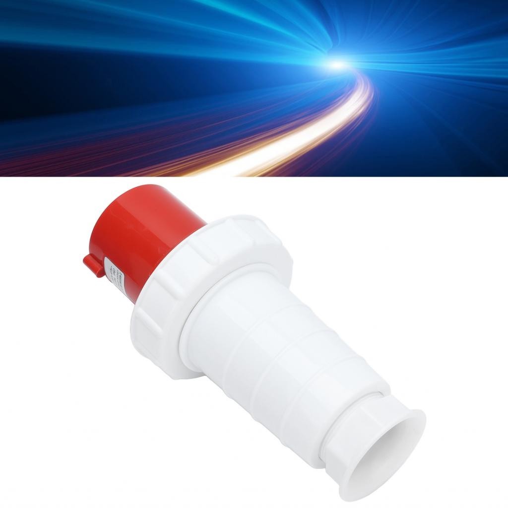 Treee 4 Pin Industrial Plug 3 Phase Heat Resistance Insulating IP67 380 ...